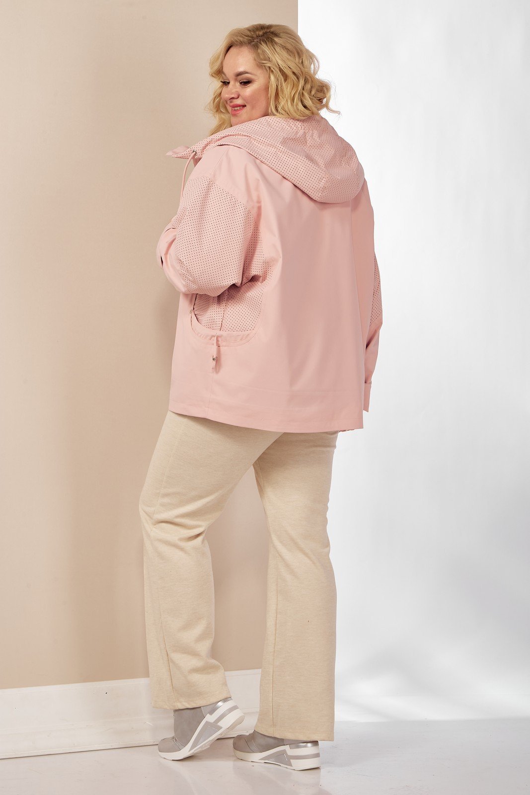 Куртка 2115 пудра Shetti купить - 6% скидка | в наличии